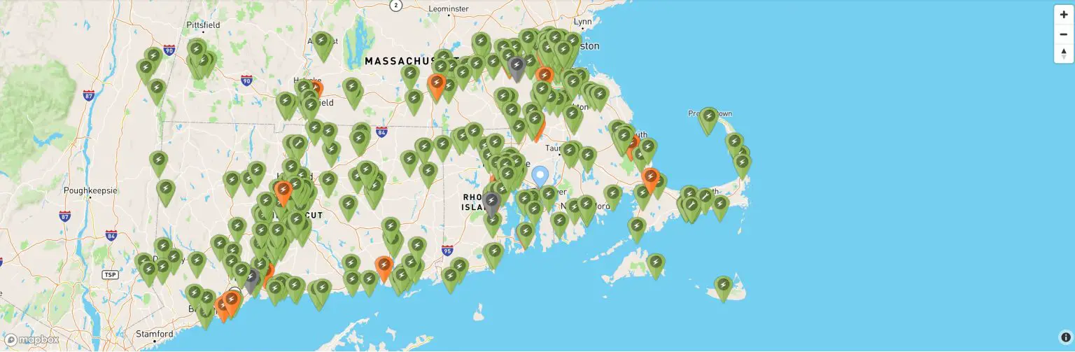 Electric Vehicle Charge Map | Learn Python with HolyPython.com